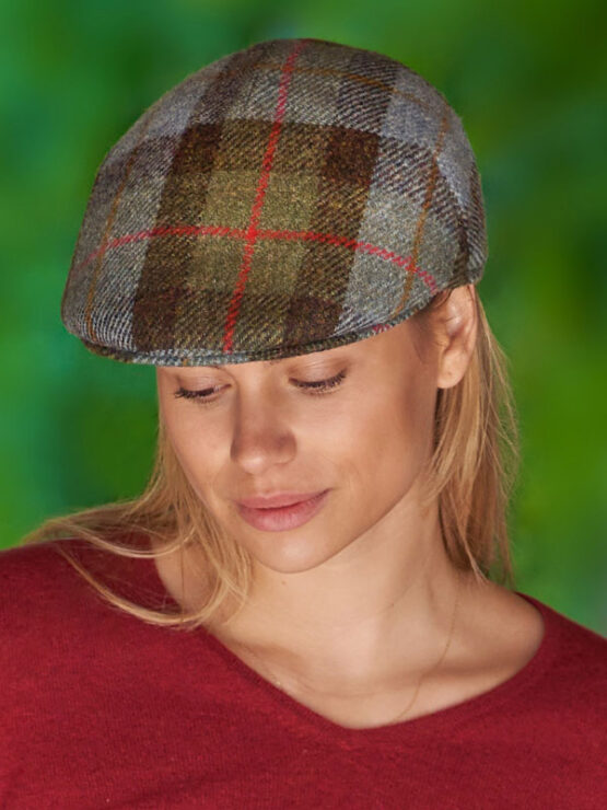 Harris Tweed Flat Cap Henry In Highland Check – Harris Tweed Shop